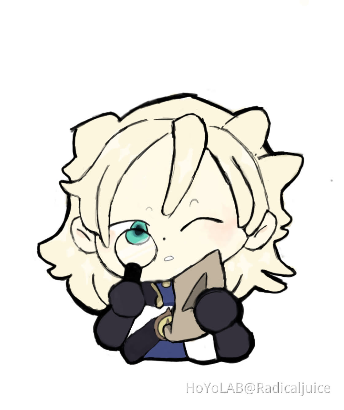 Albedo sticker contest Genshin Impact | HoYoLAB