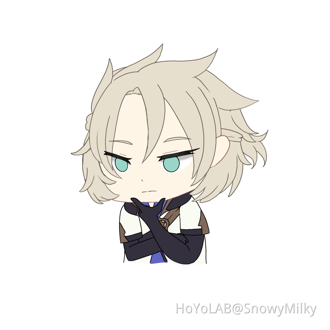 Albedo emote ver2! | Genshin Impact | HoYoLAB