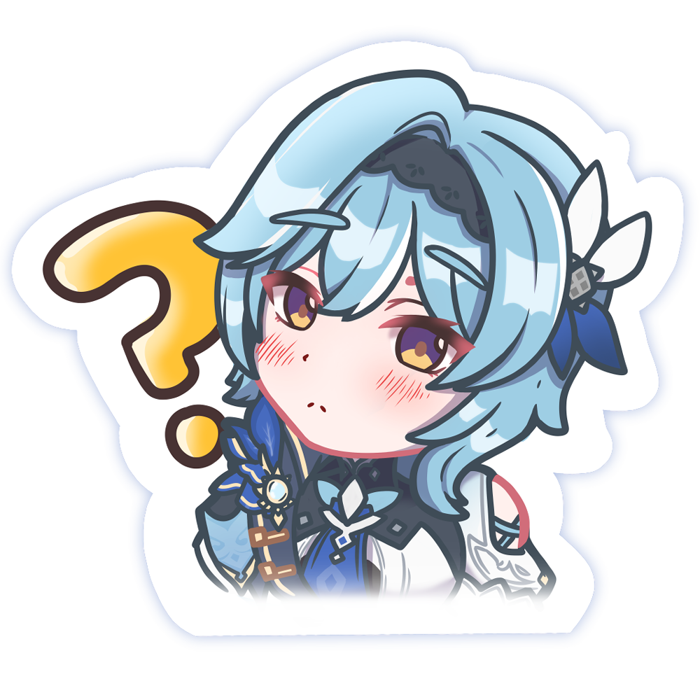Eula sticker Genshin Impact | HoYoLAB