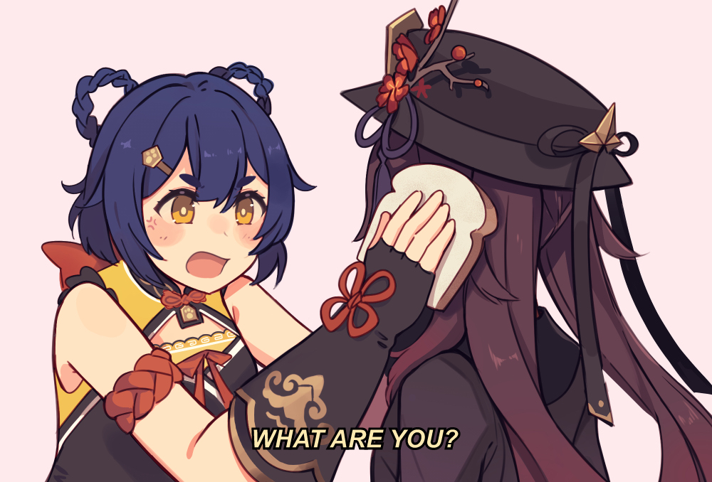 O-okay! I promise I won't scare you again, Xiangling! Genshin Impact ...