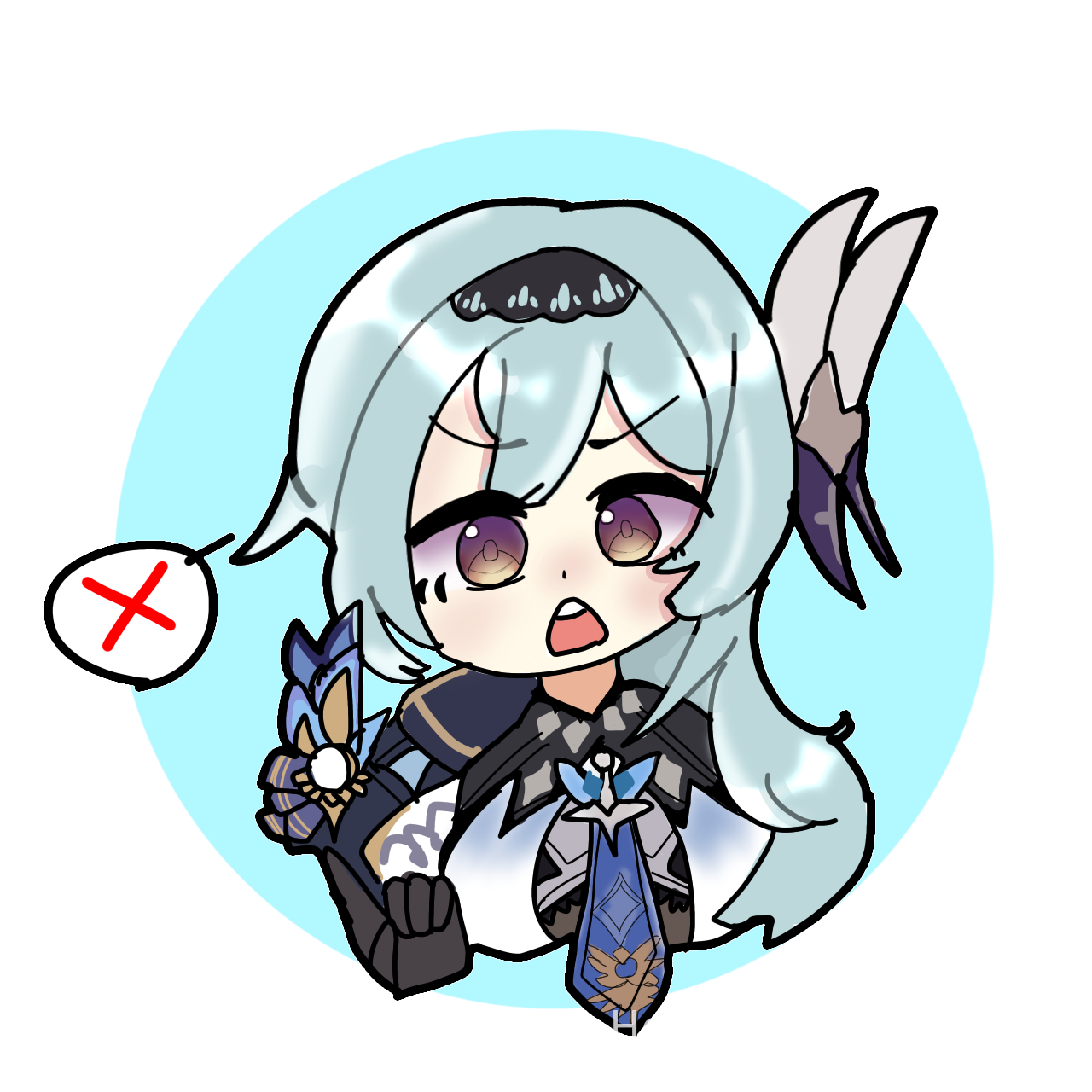 Eula Sticker Genshin Impact | HoYoLAB