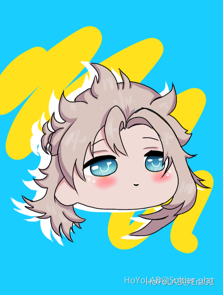 Simple albedo art Genshin Impact | HoYoLAB