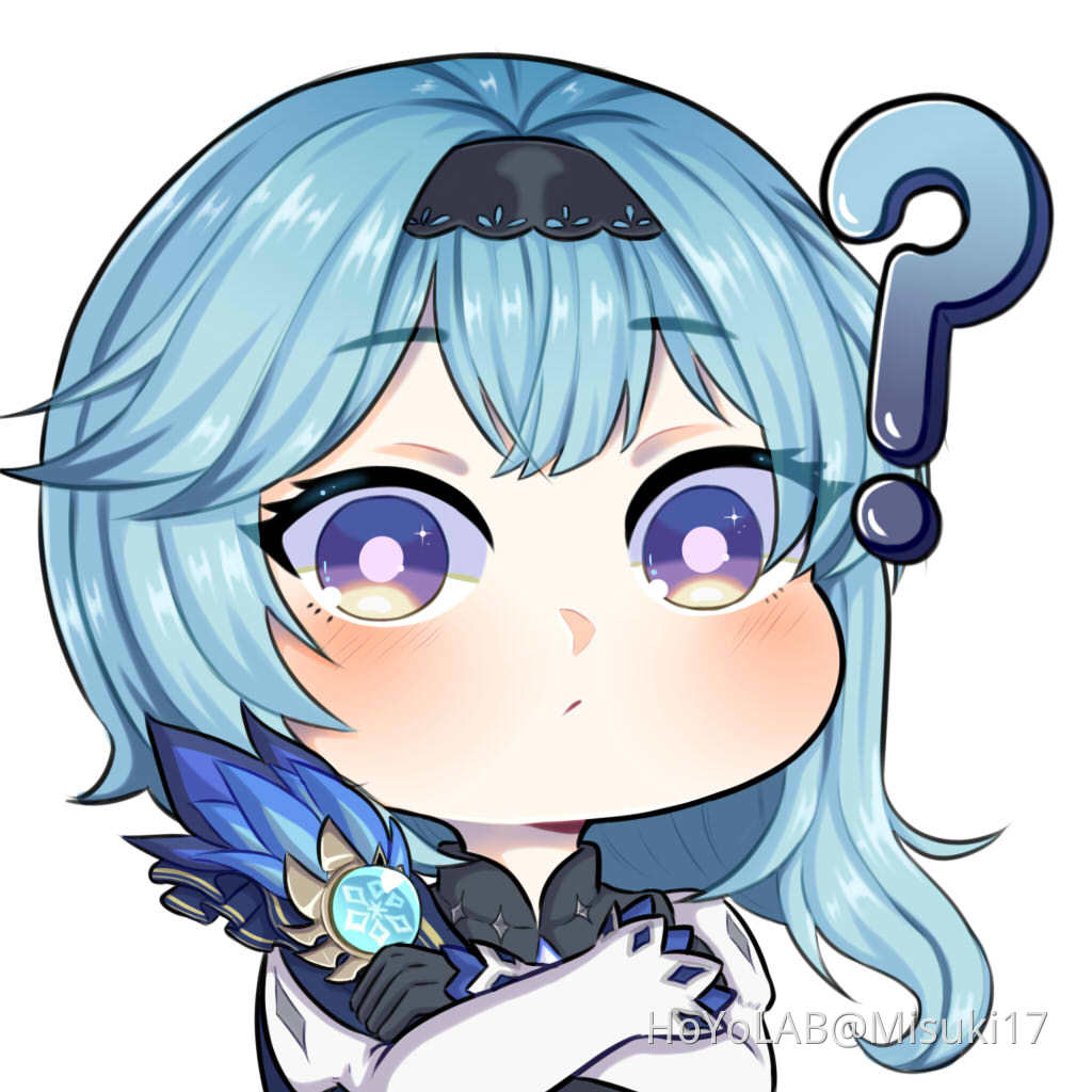 Emote Cute Eula ️ Genshin Impact | HoYoLAB