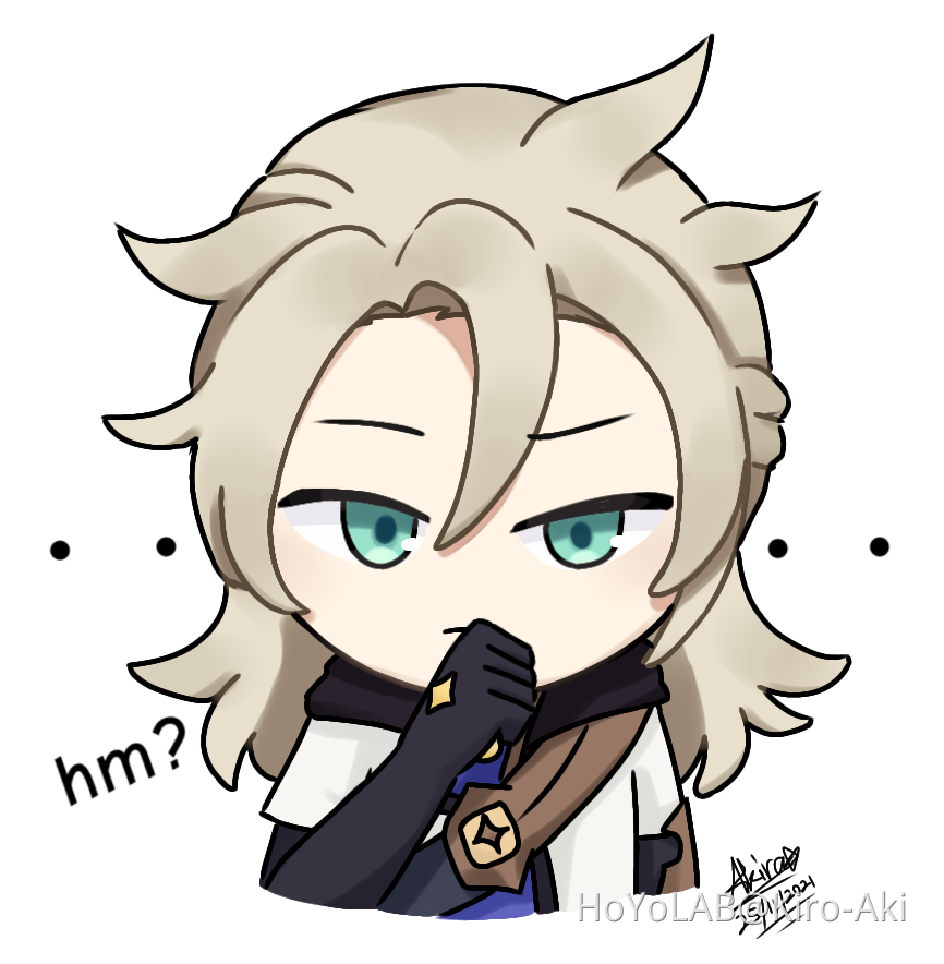 Albedo sticker contest Genshin Impact | HoYoLAB