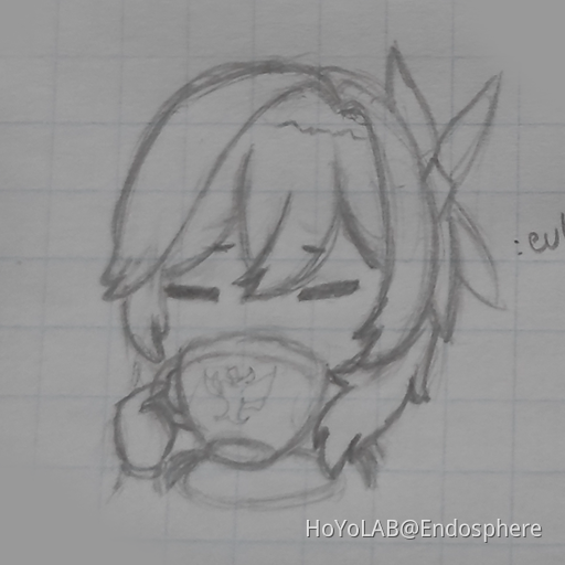 Eula Sticker - Tea sip | Genshin Impact | HoYoLAB