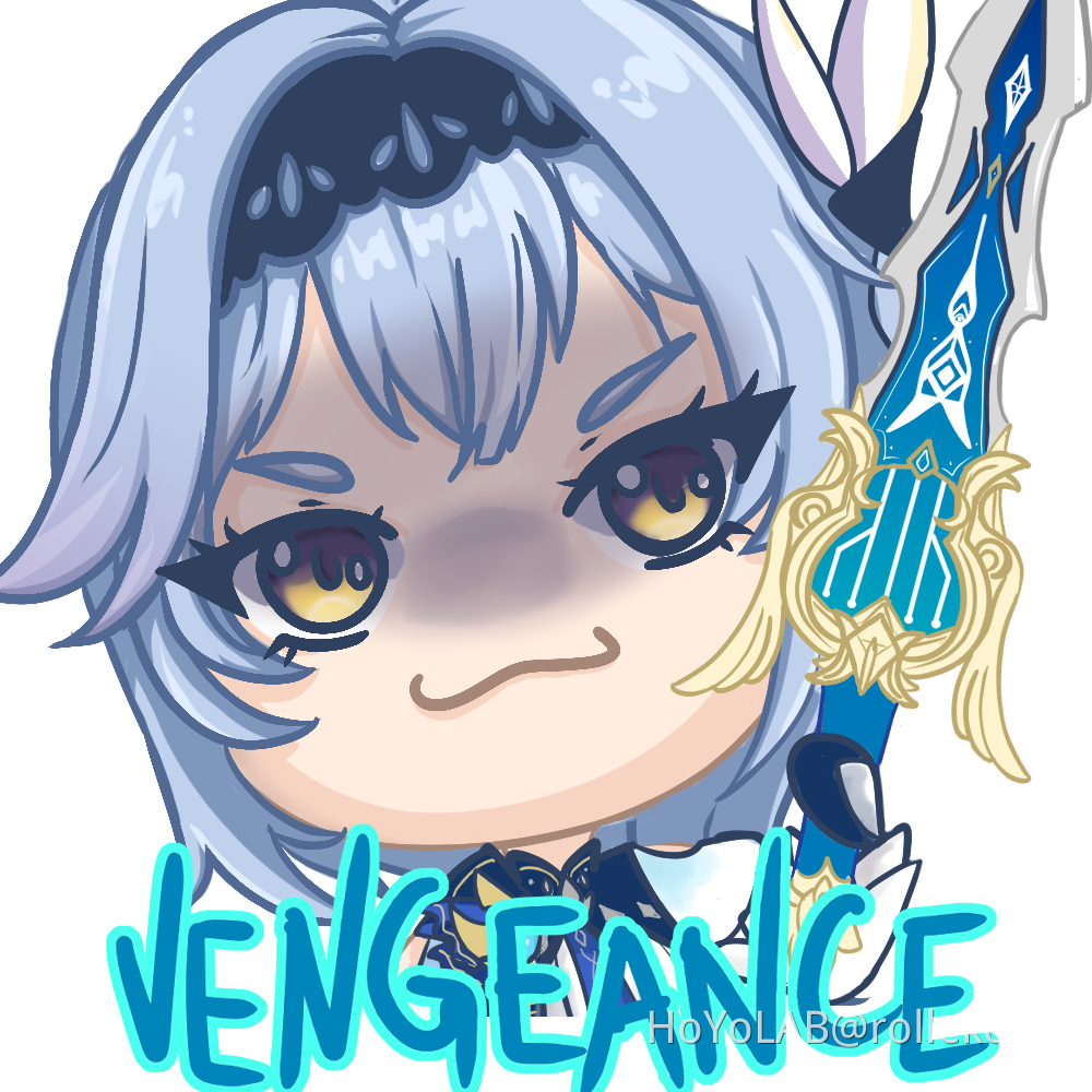 Vengeance! Eula-Emote Genshin Impact | HoYoLAB