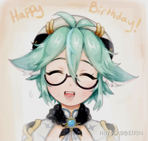 Happy Birthday Sucrose 2021! Genshin Impact | HoYoLAB