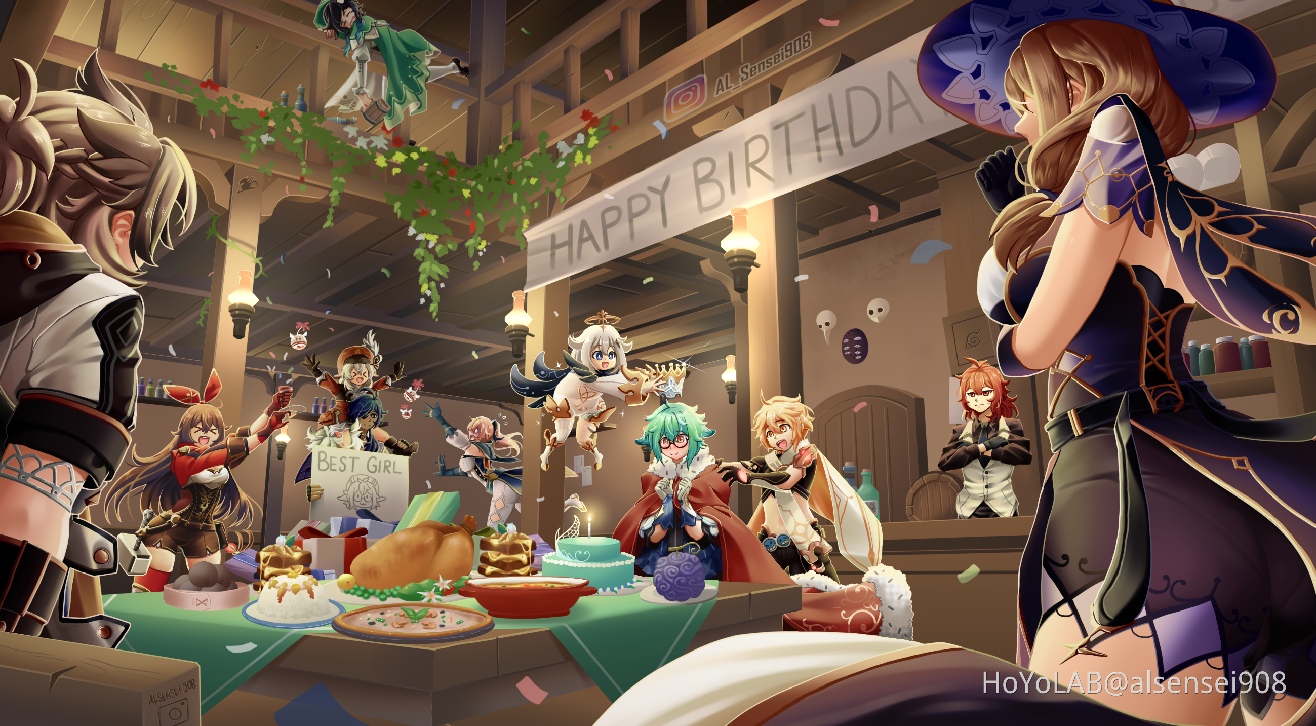 HAPPY BIRTHDAY SUCROSE Genshin Impact | HoYoLAB