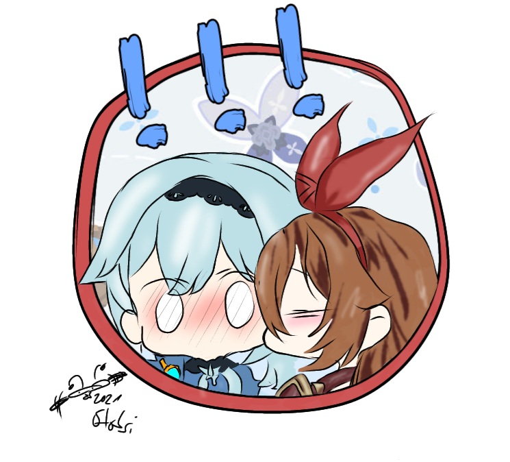 OMG Really? - Eula Emoji Genshin Impact | HoYoLAB