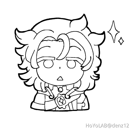 Amazed Albedo emote | Genshin Impact | HoYoLAB