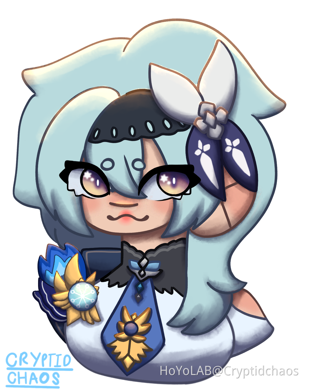 Eula sticker Genshin Impact | HoYoLAB