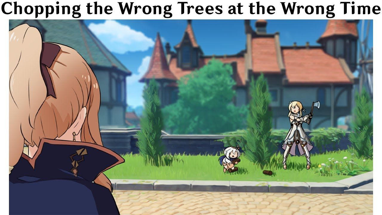 Honorary Knight, you know the consequences... Genshin Impact | HoYoLAB