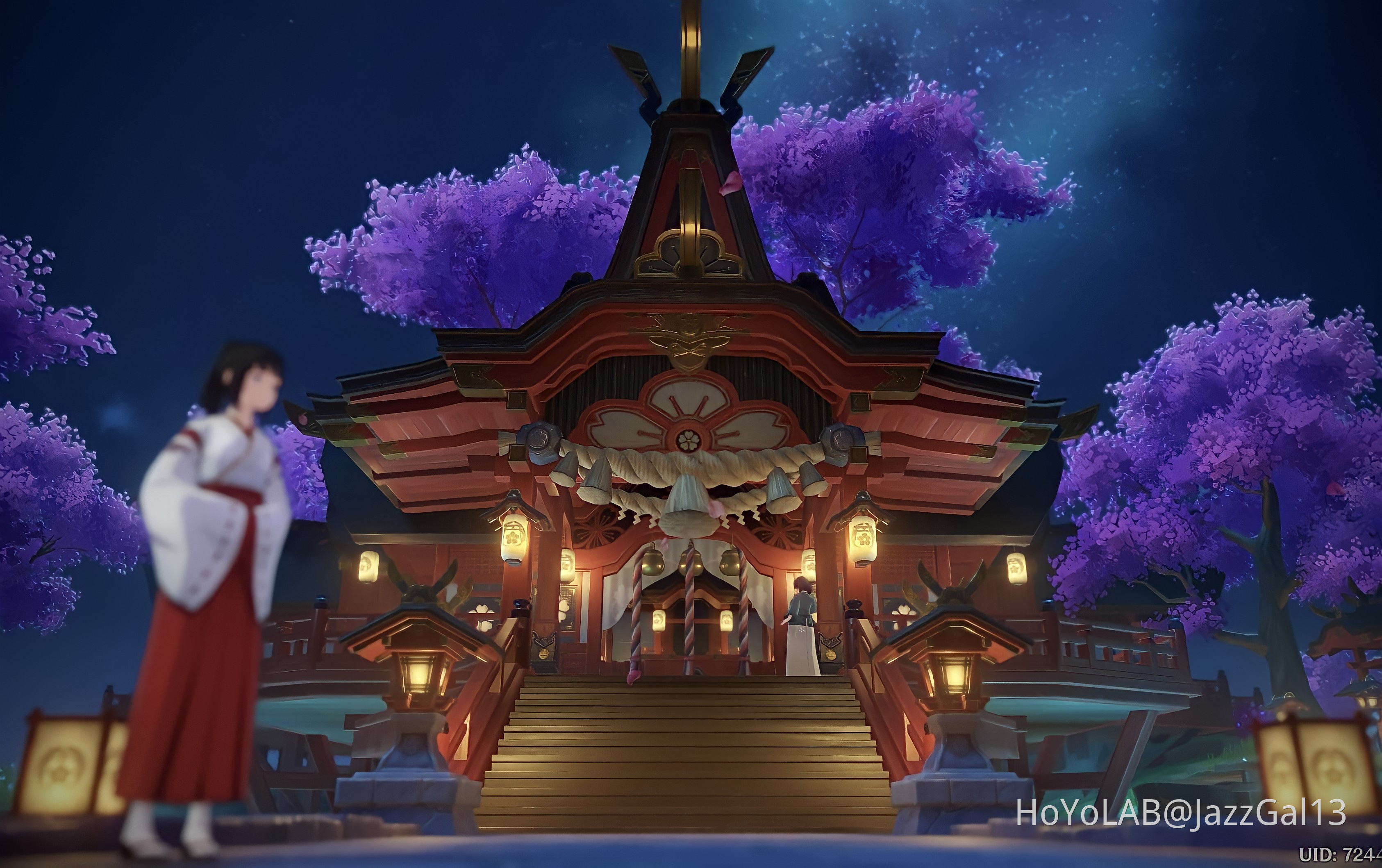 A Night At The Grand Narukami Shrine Genshin Impact | HoYoLAB