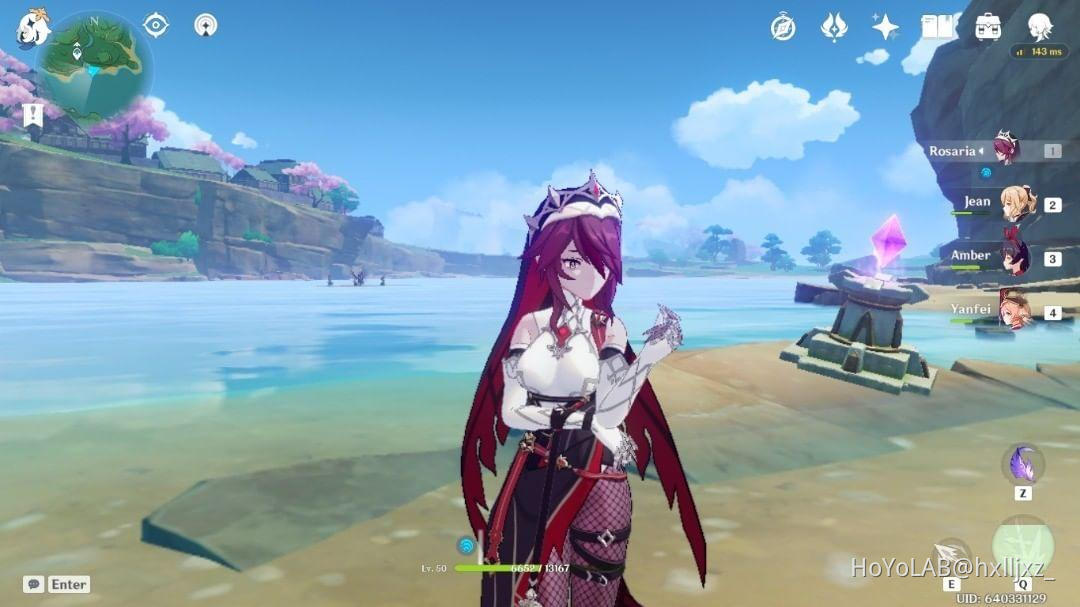 I finally got my favorite character on the FIRST pull on the Albedo ...