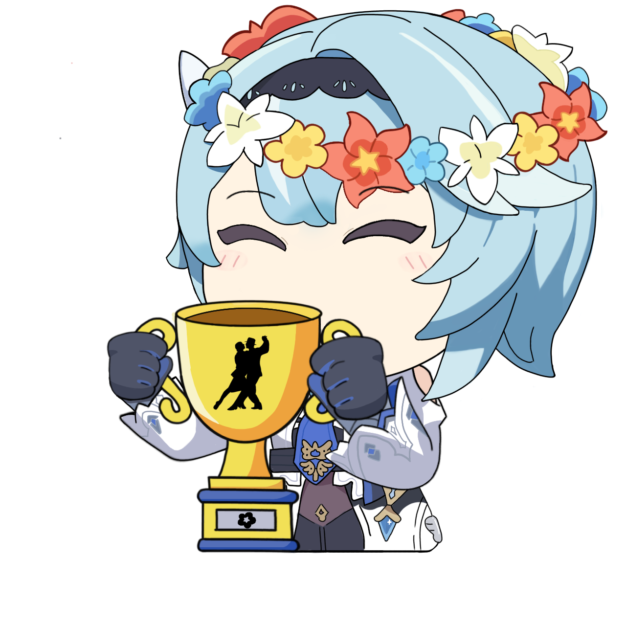 Eula sticker!!! :D Genshin Impact | HoYoLAB