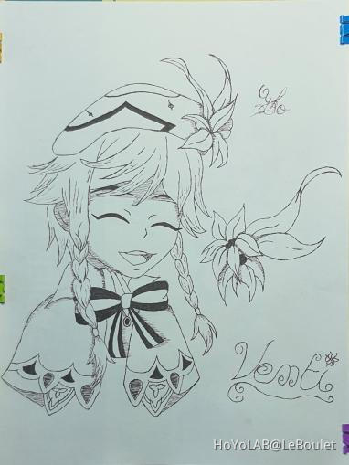 Venti Draw ! Genshin Impact | HoYoLAB