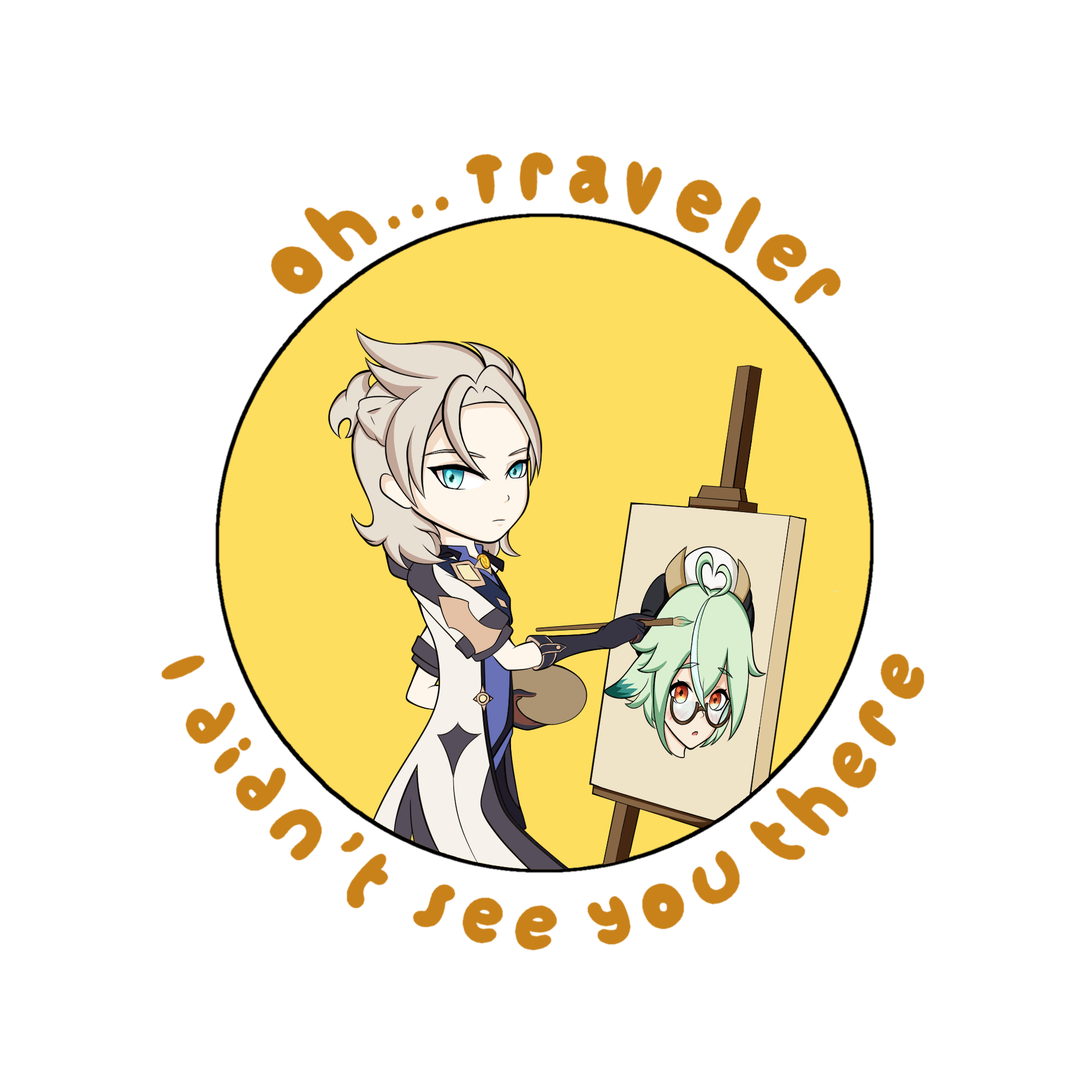 Albedo Sticker Genshin Impact | HoYoLAB