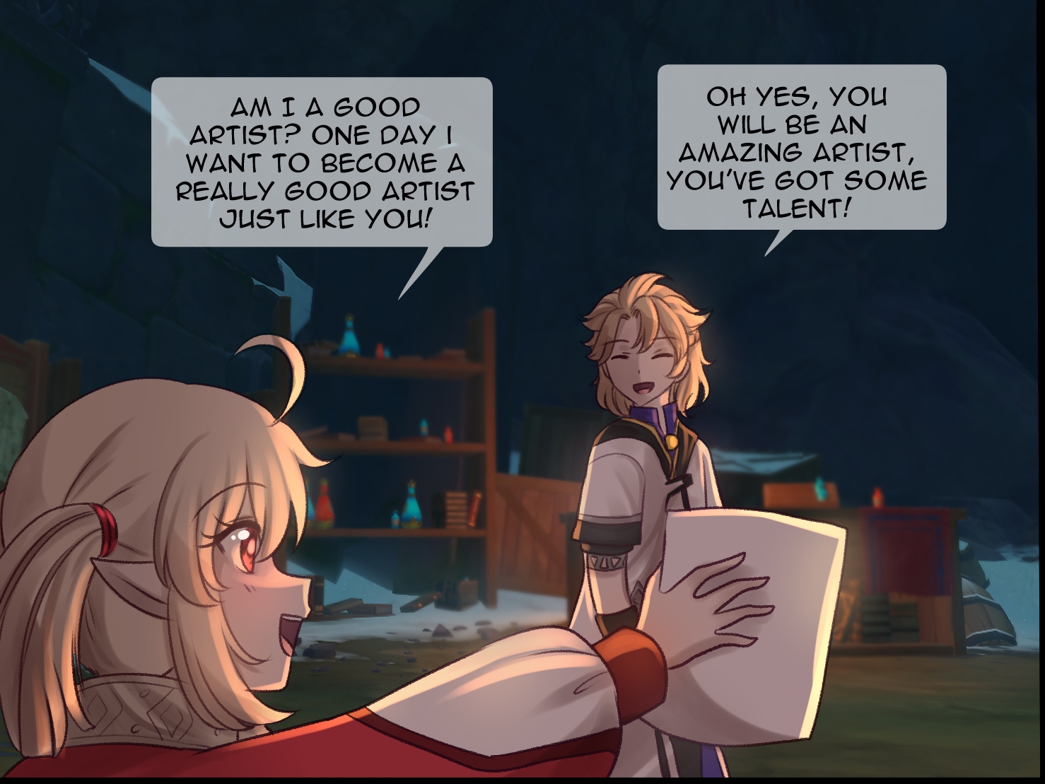 How Albedo changed Venti to a Bunny part 3 (AU) Genshin Impact | HoYoLAB