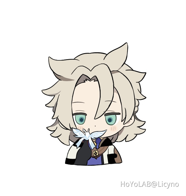 Albedo Sticker Genshin Impact | HoYoLAB