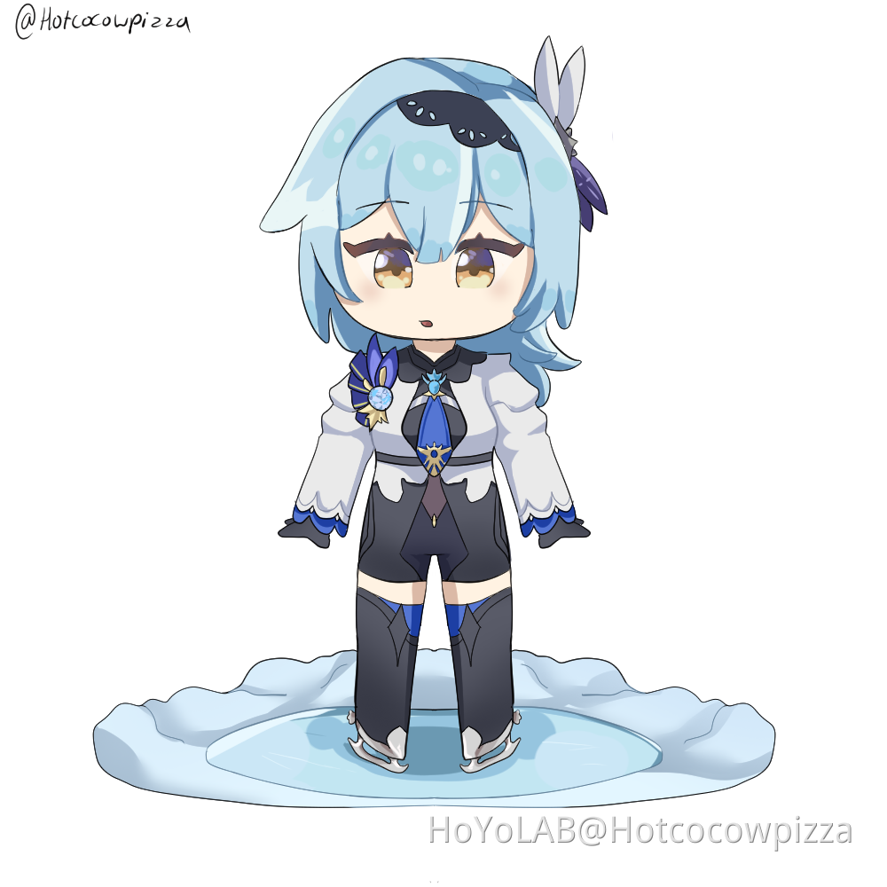 Eula ice skating ️ : D Genshin Impact | HoYoLAB