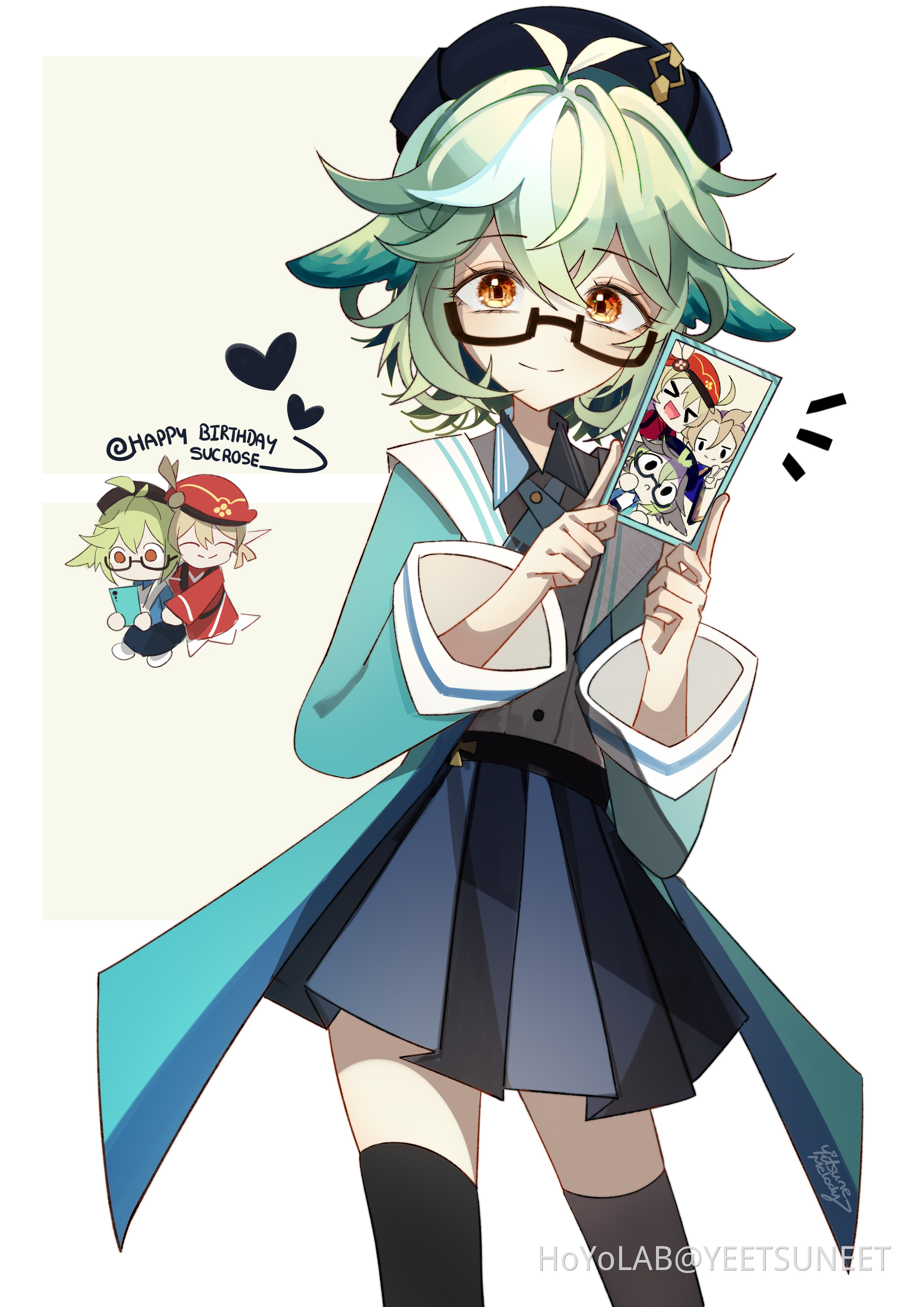 Happy Birthday, Sucrose!! Genshin Impact | HoYoLAB