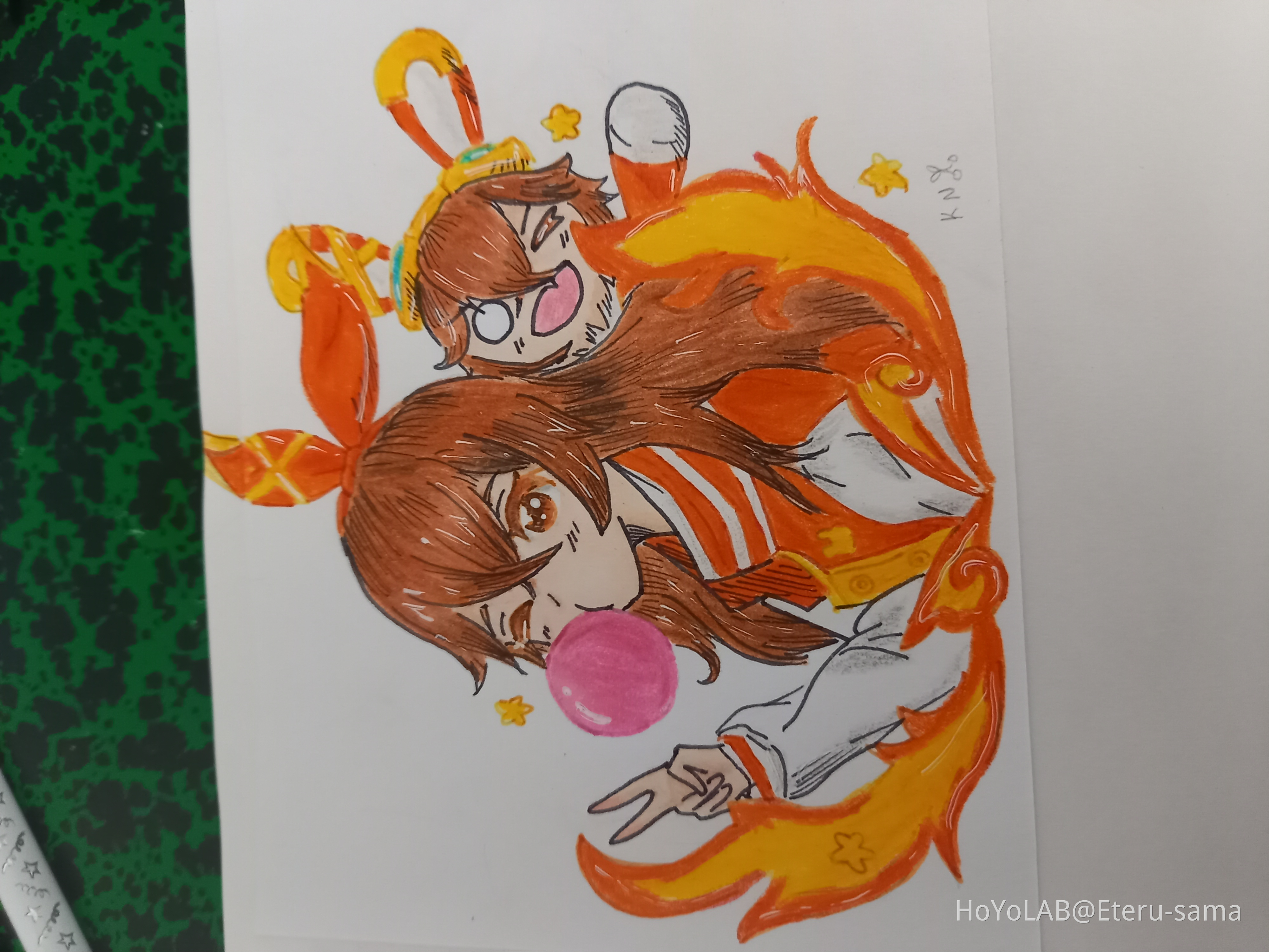 "Une Amber tout feu tout flamme !" Genshin Impact | HoYoLAB