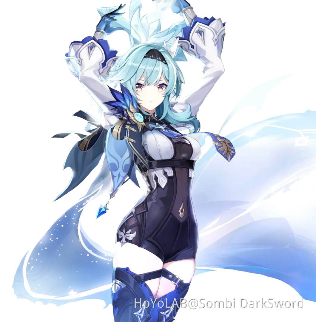 First try to draw Eula. I'm very happy that i've got princess of phys ...