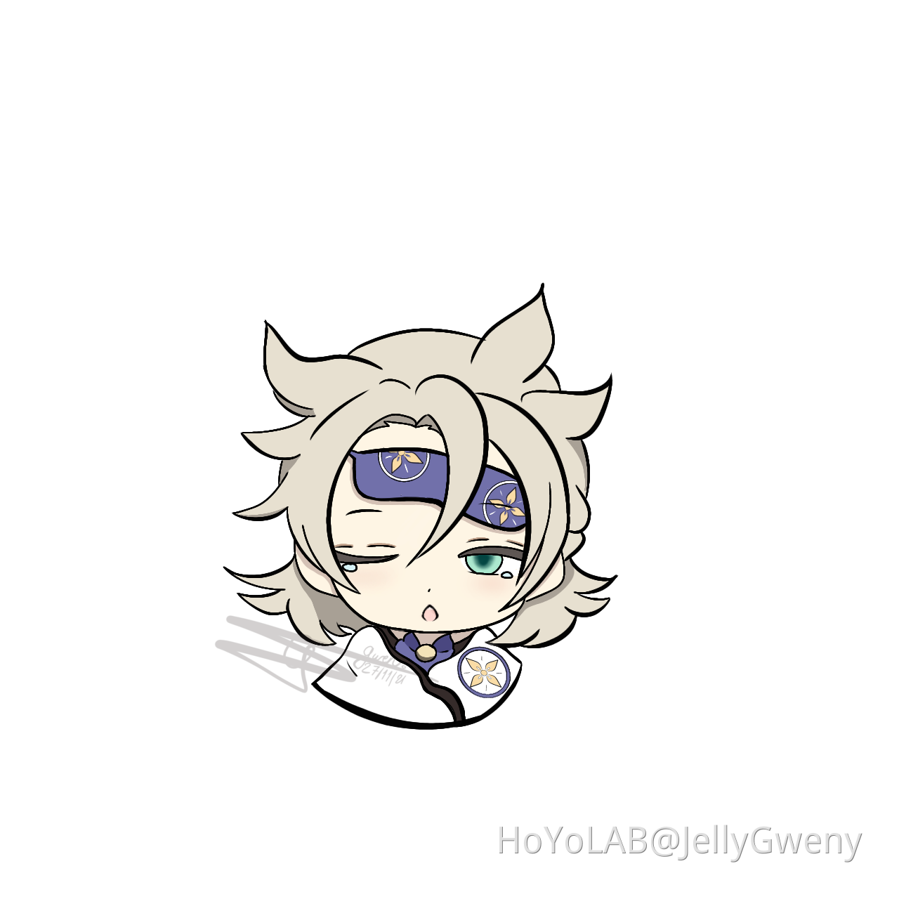 Albedo Sticker Genshin Impact | HoYoLAB