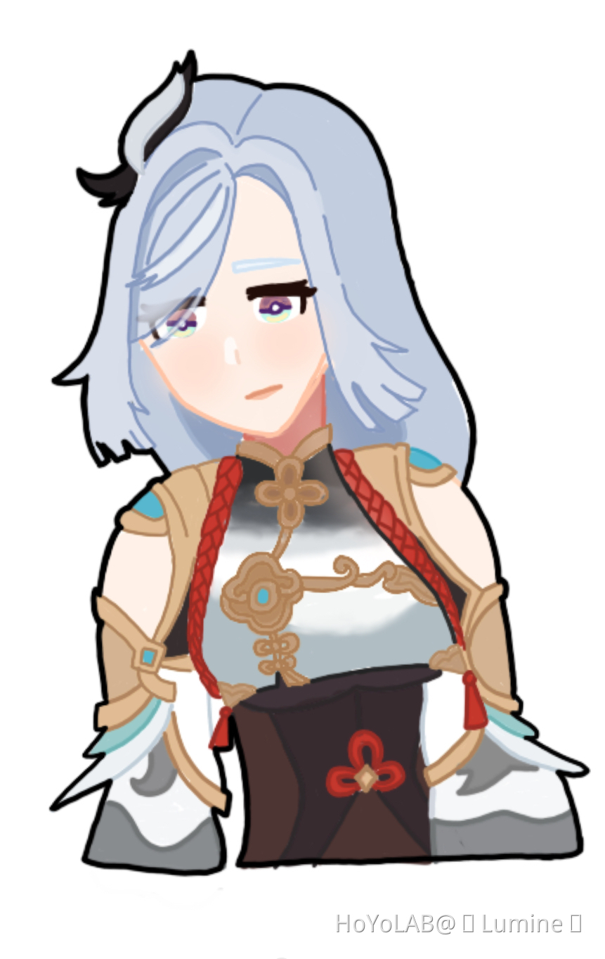 Shenhe Sticker Genshin Impact | HoYoLAB