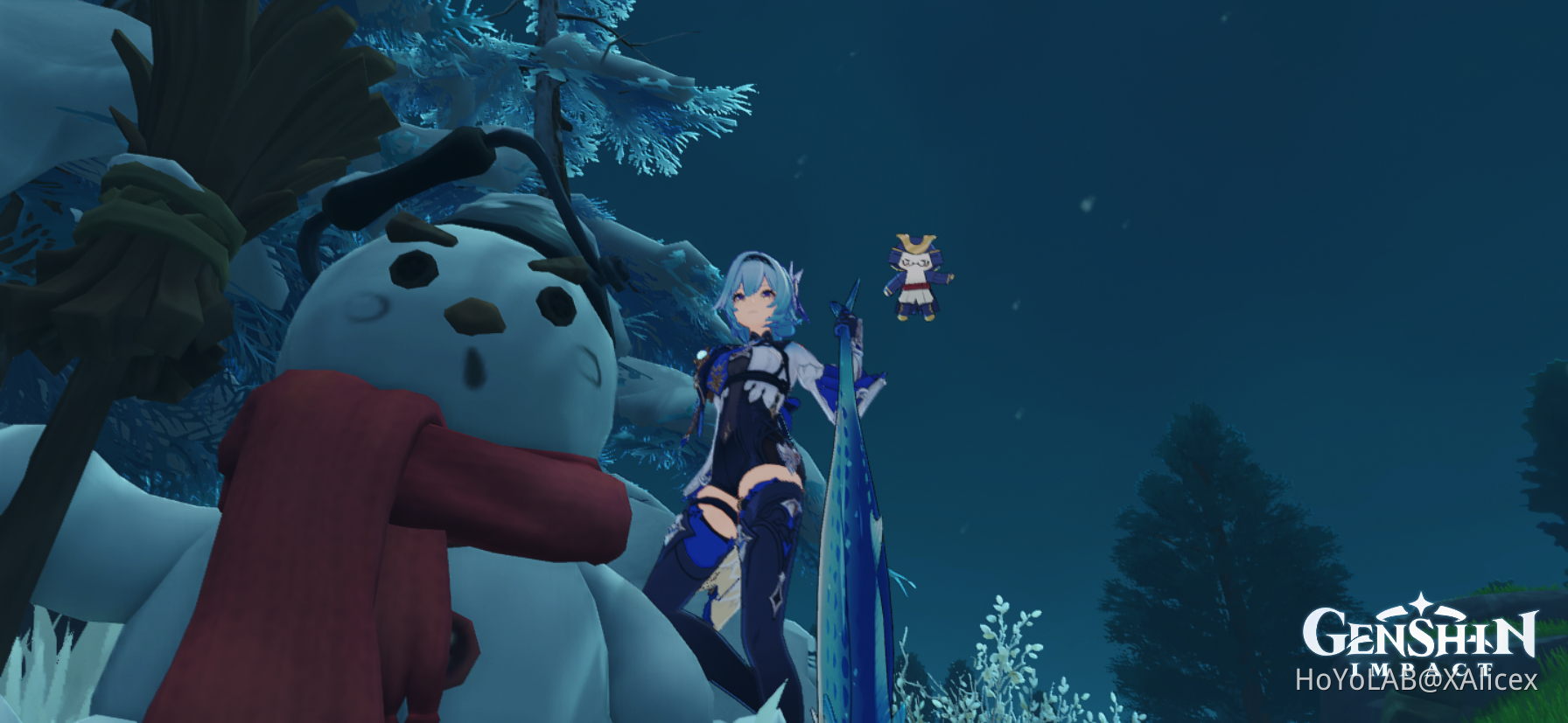 Having fun with Eula Genshin Impact | HoYoLAB