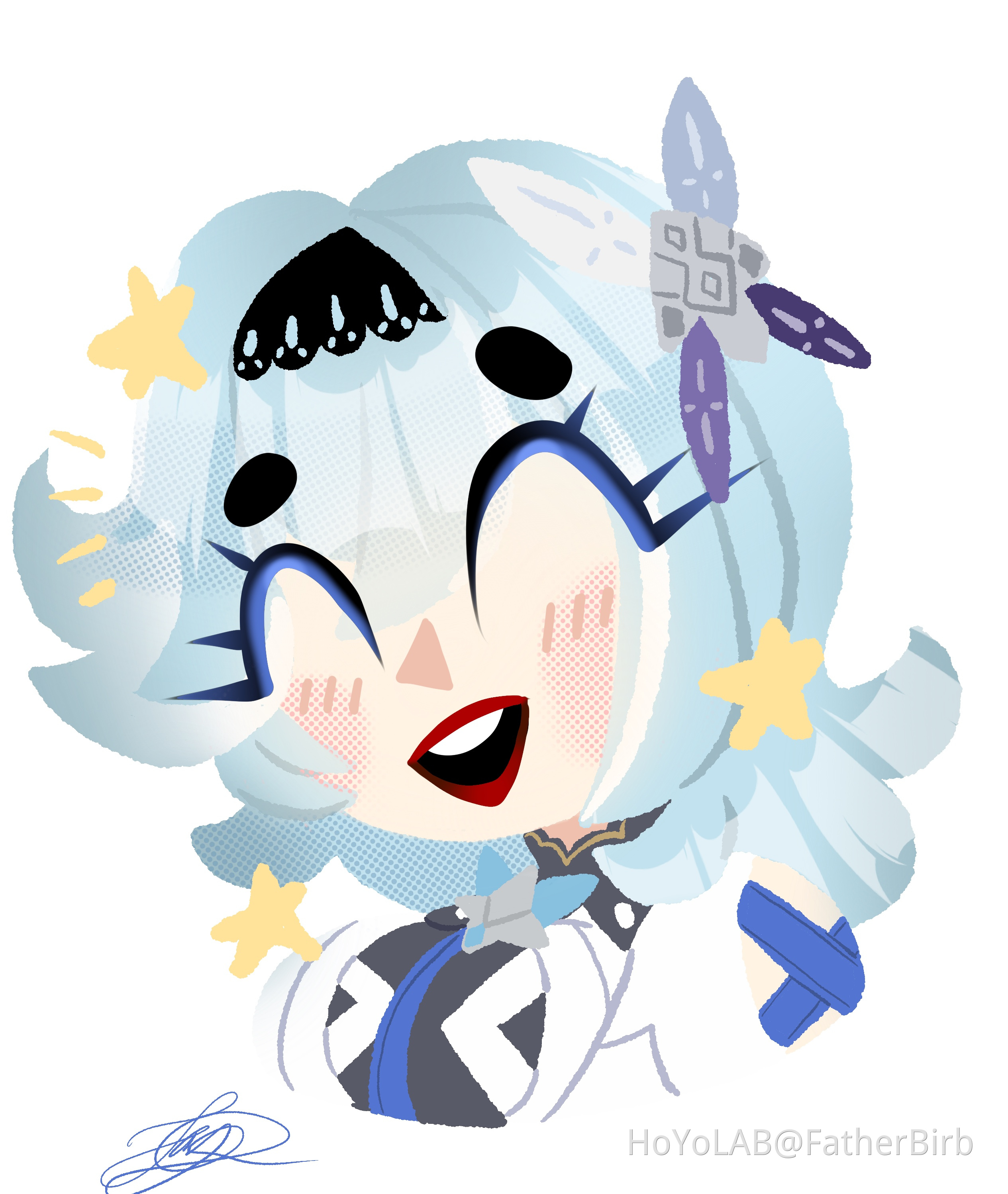 Soft smile Genshin Impact | HoYoLAB