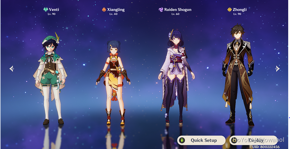 my god party lels Genshin Impact | HoYoLAB