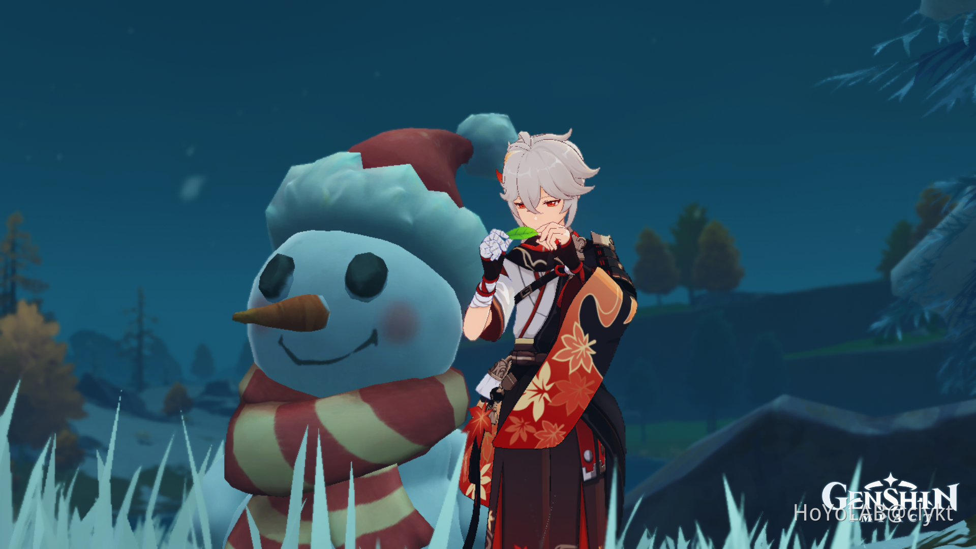 another snowman present ☃️ Genshin Impact | HoYoLAB