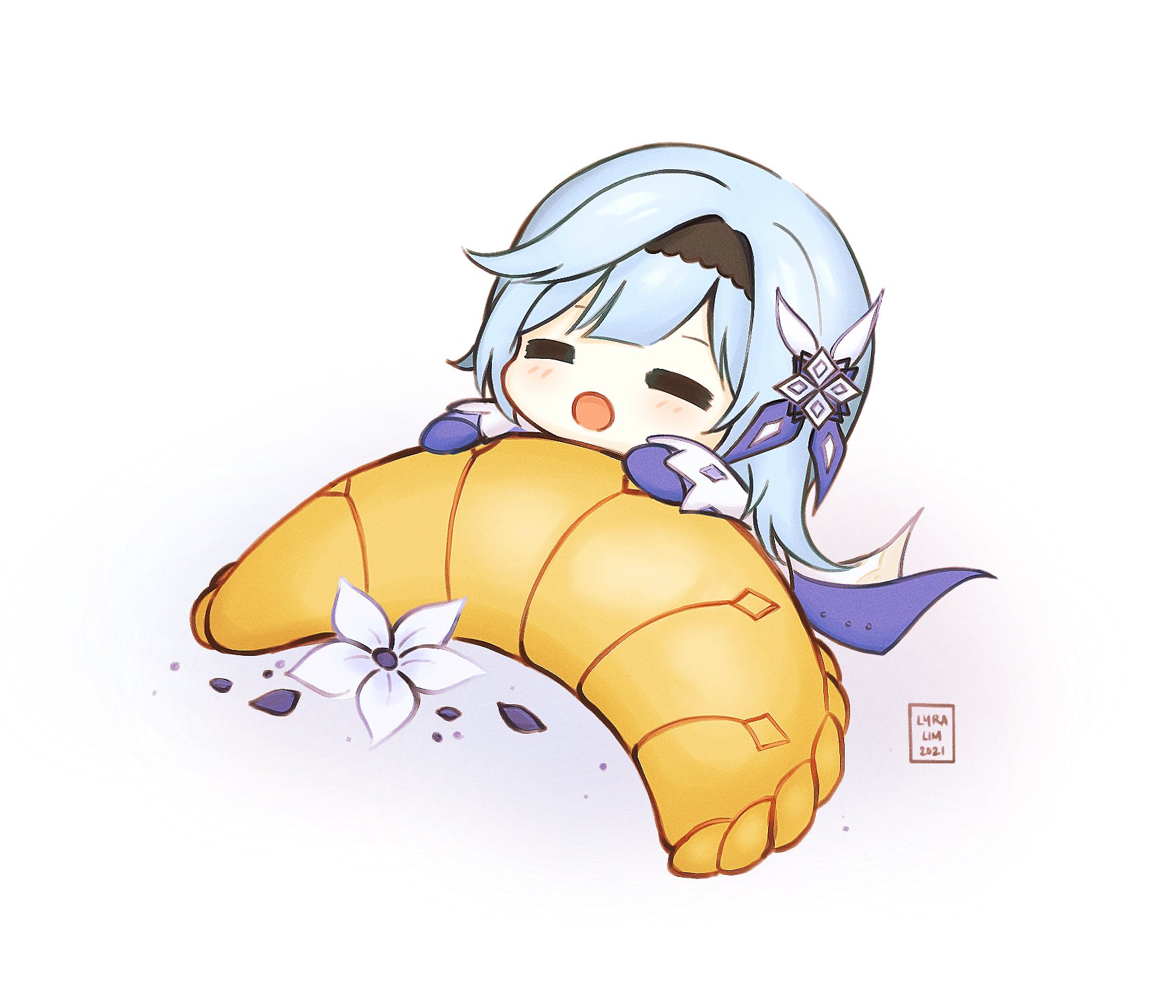 Eula and her Stormcrest Pie Genshin Impact | HoYoLAB