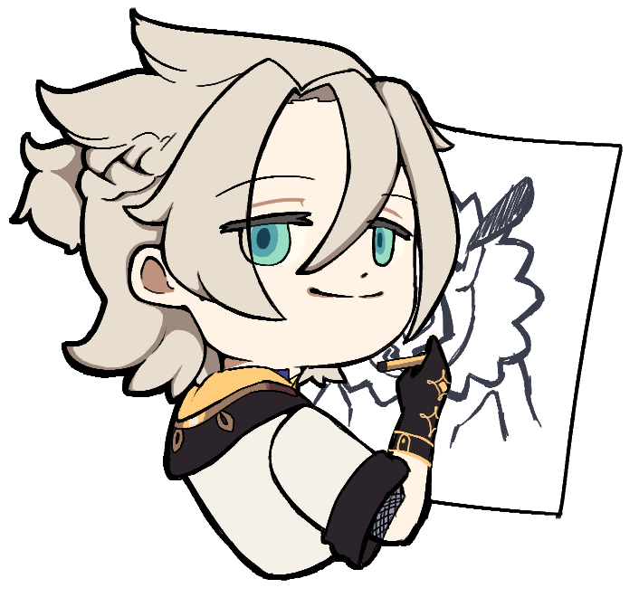 Albedo Drawing Genshin Impact | HoYoLAB