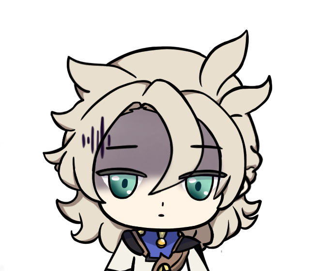 Albedo emoji sticker 👍 Genshin Impact | HoYoLAB