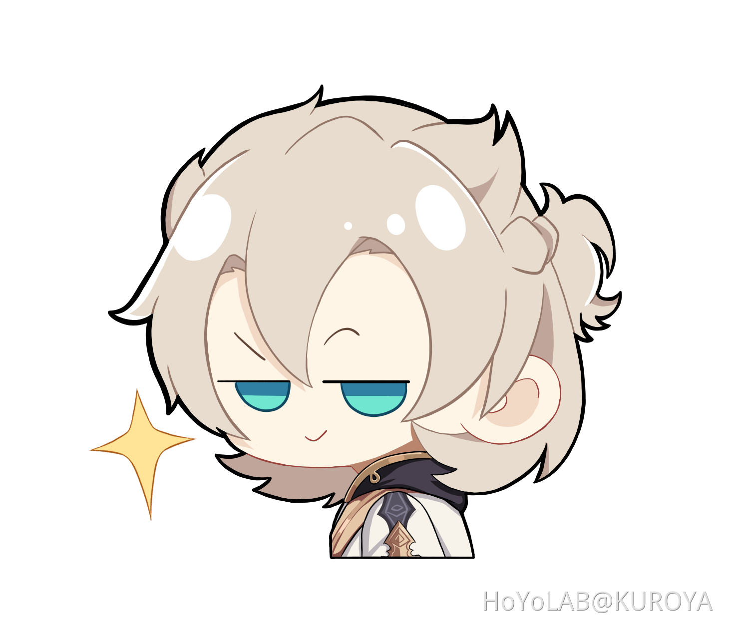 Albedo Stickers Genshin Impact | HoYoLAB