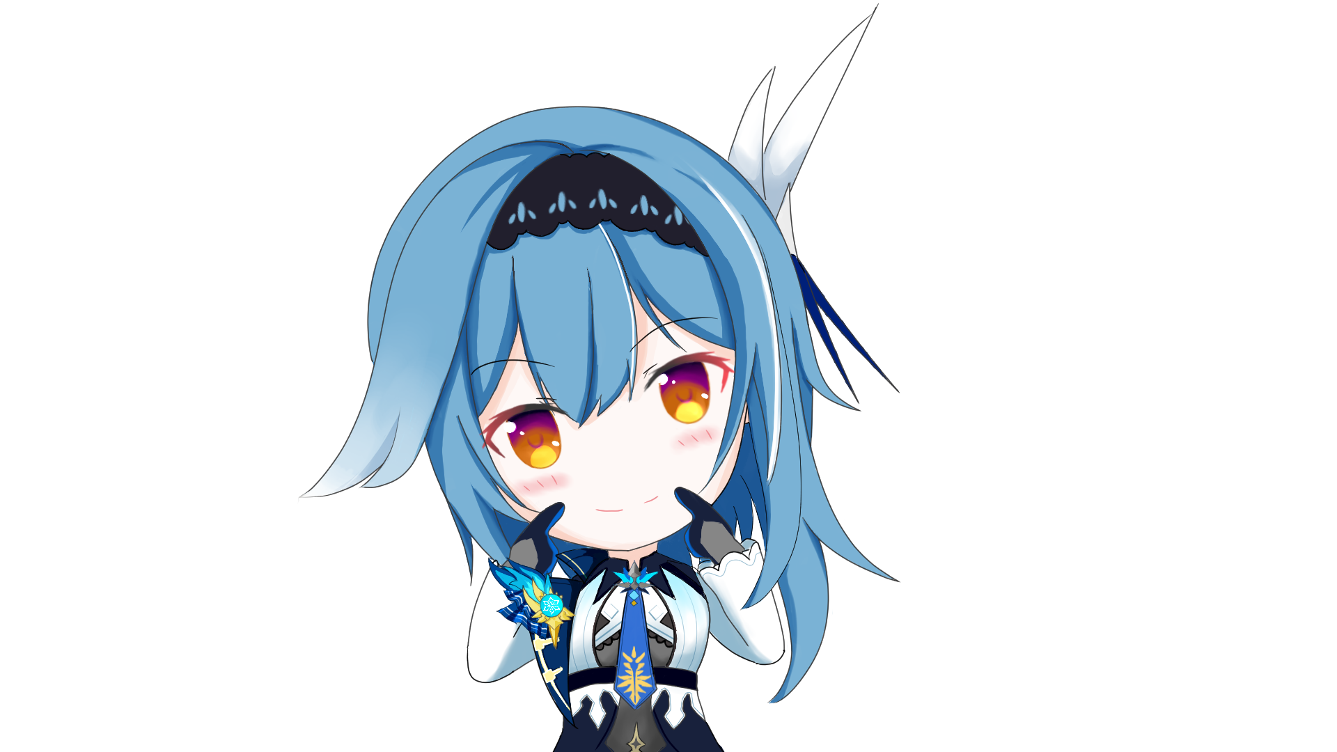 smiley chibi eula Genshin Impact | HoYoLAB