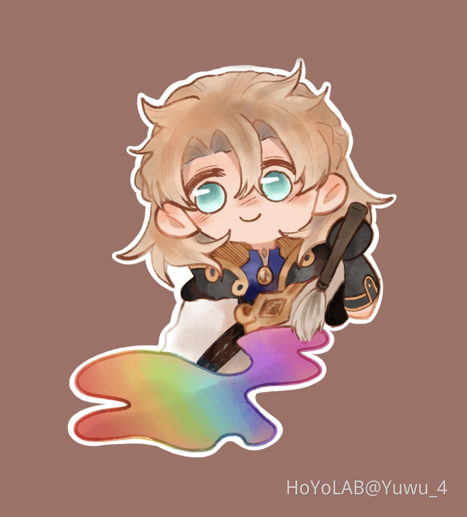 [2] Albedo sticker Genshin Impact | HoYoLAB