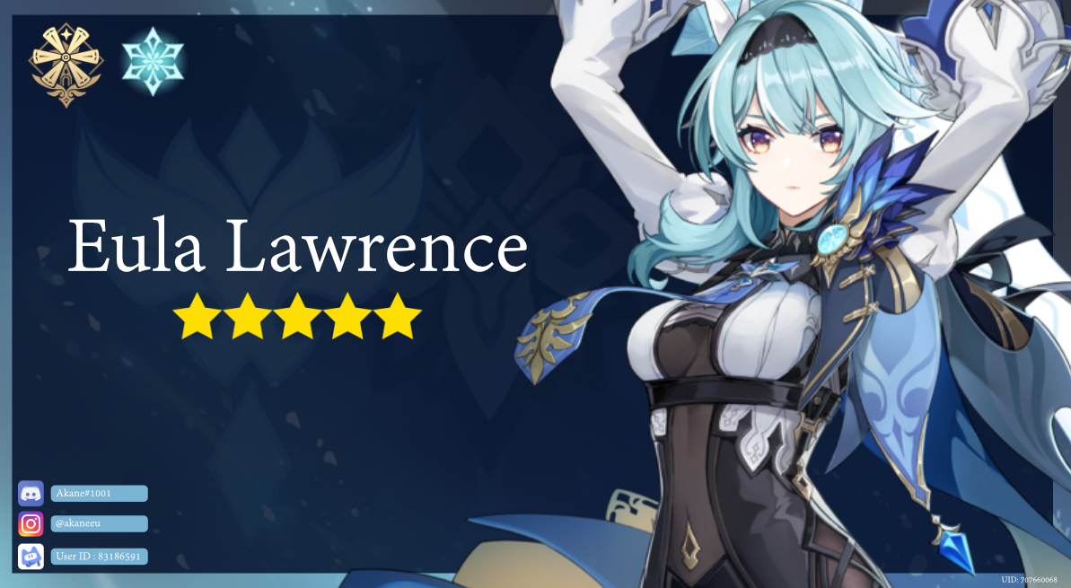 [Version 2.3] Eula Physical DPS Guide Genshin Impact | HoYoLAB