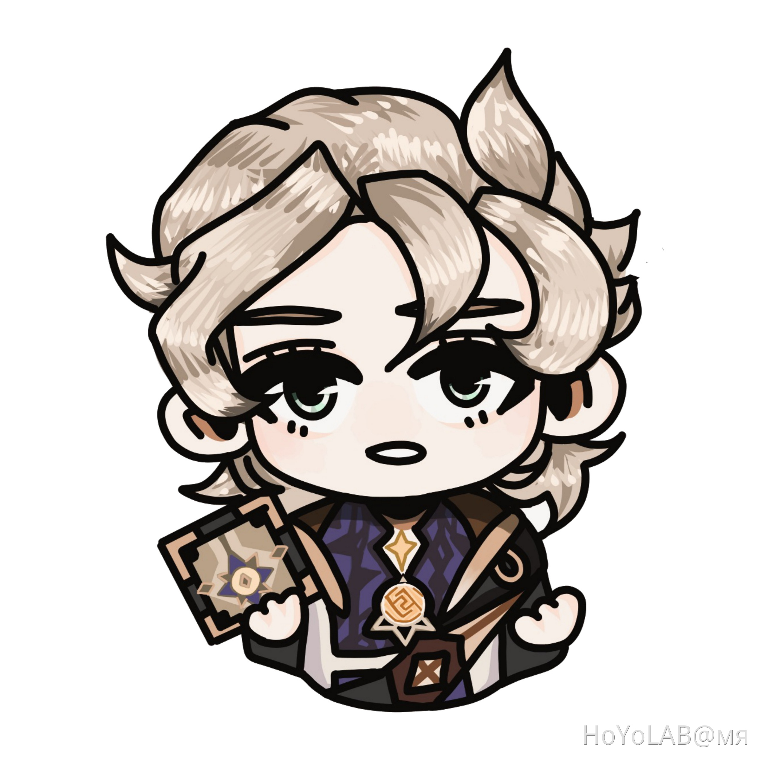 albedo sticker 🍂 Genshin Impact | HoYoLAB