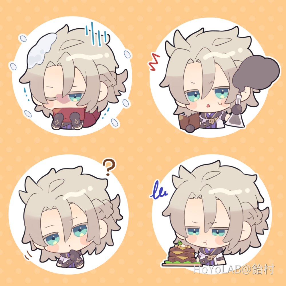 Albedo Sticker Genshin Impact | HoYoLAB