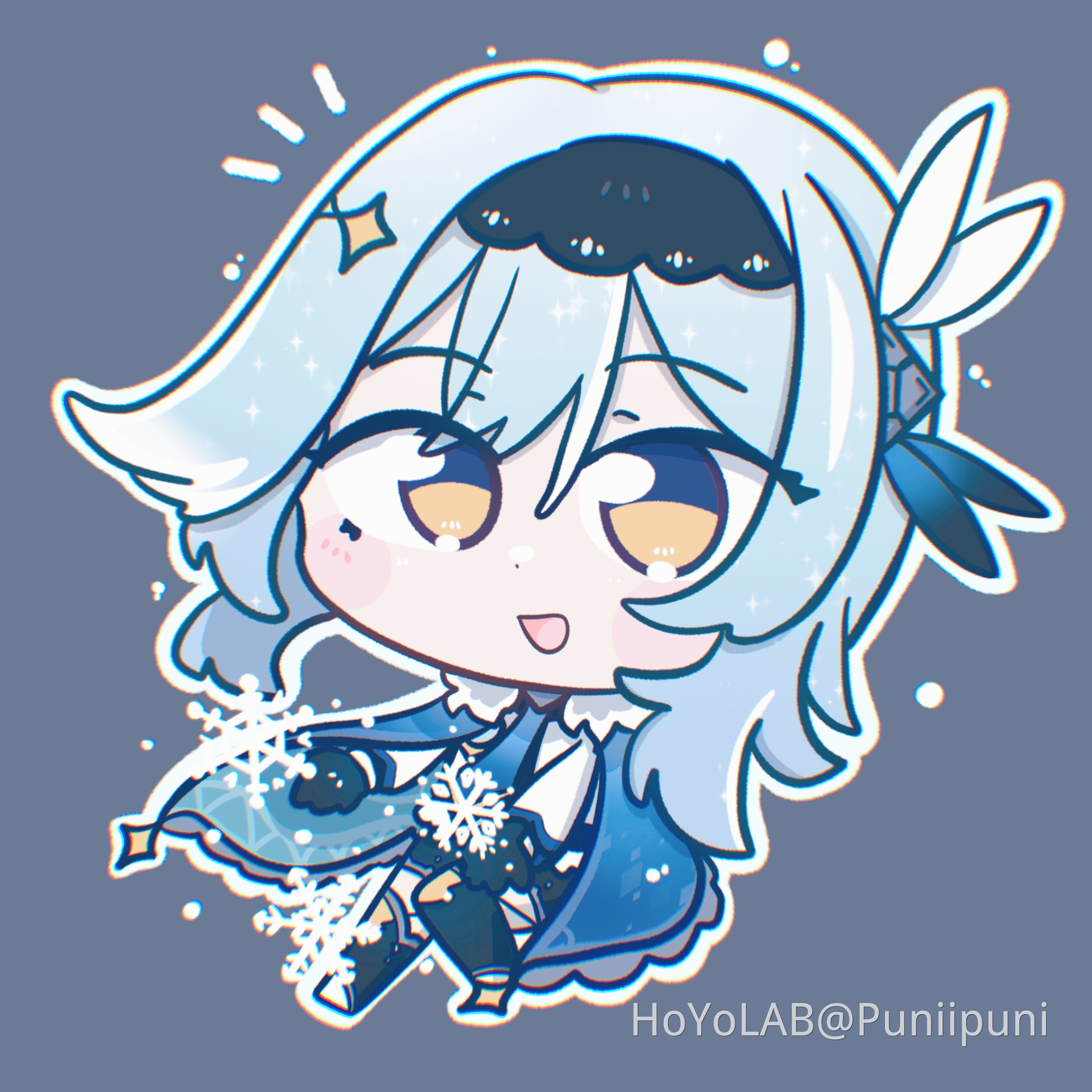 Eula snow princess Genshin Impact | HoYoLAB