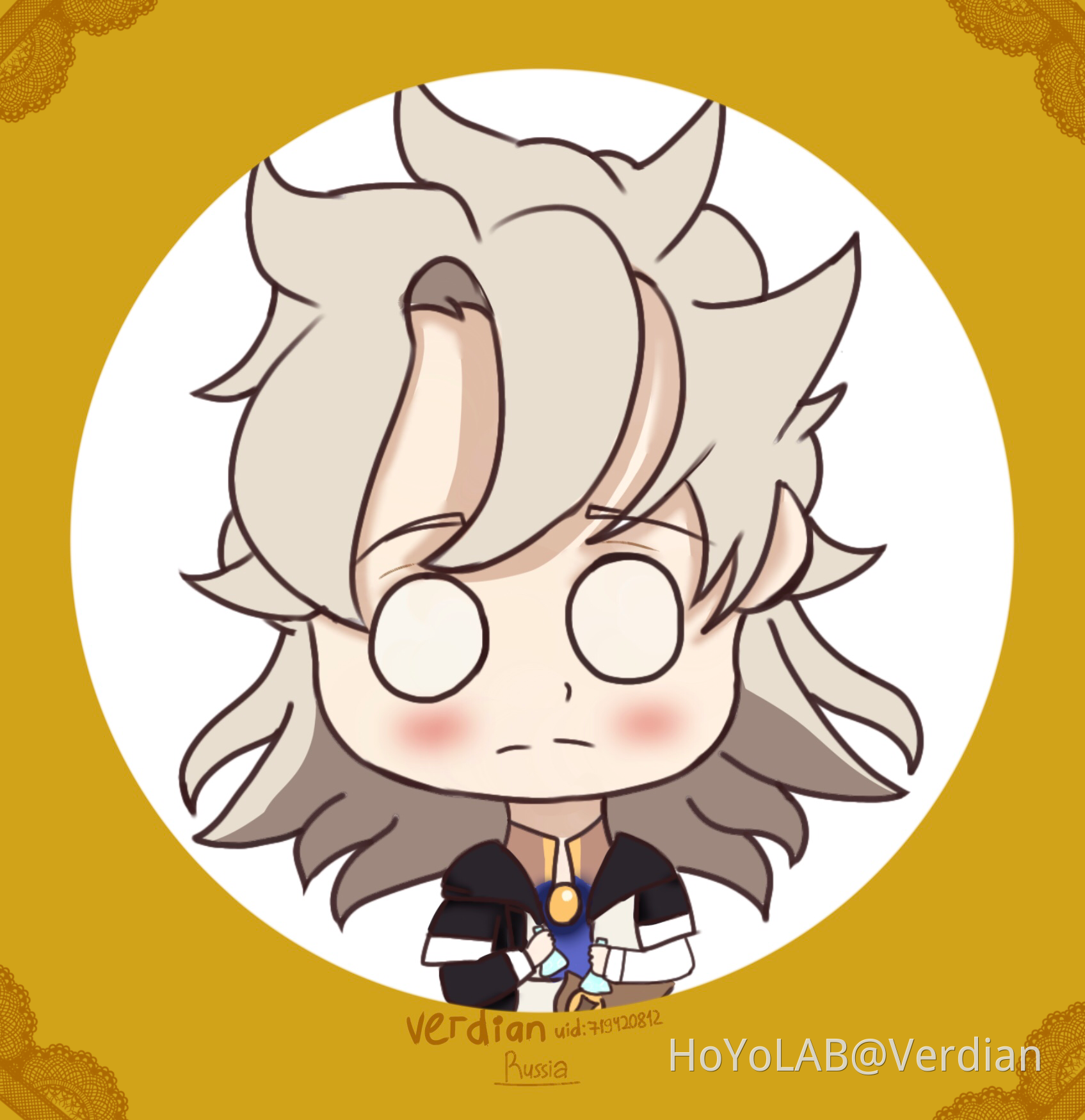 Albedo sticker Genshin Impact | HoYoLAB