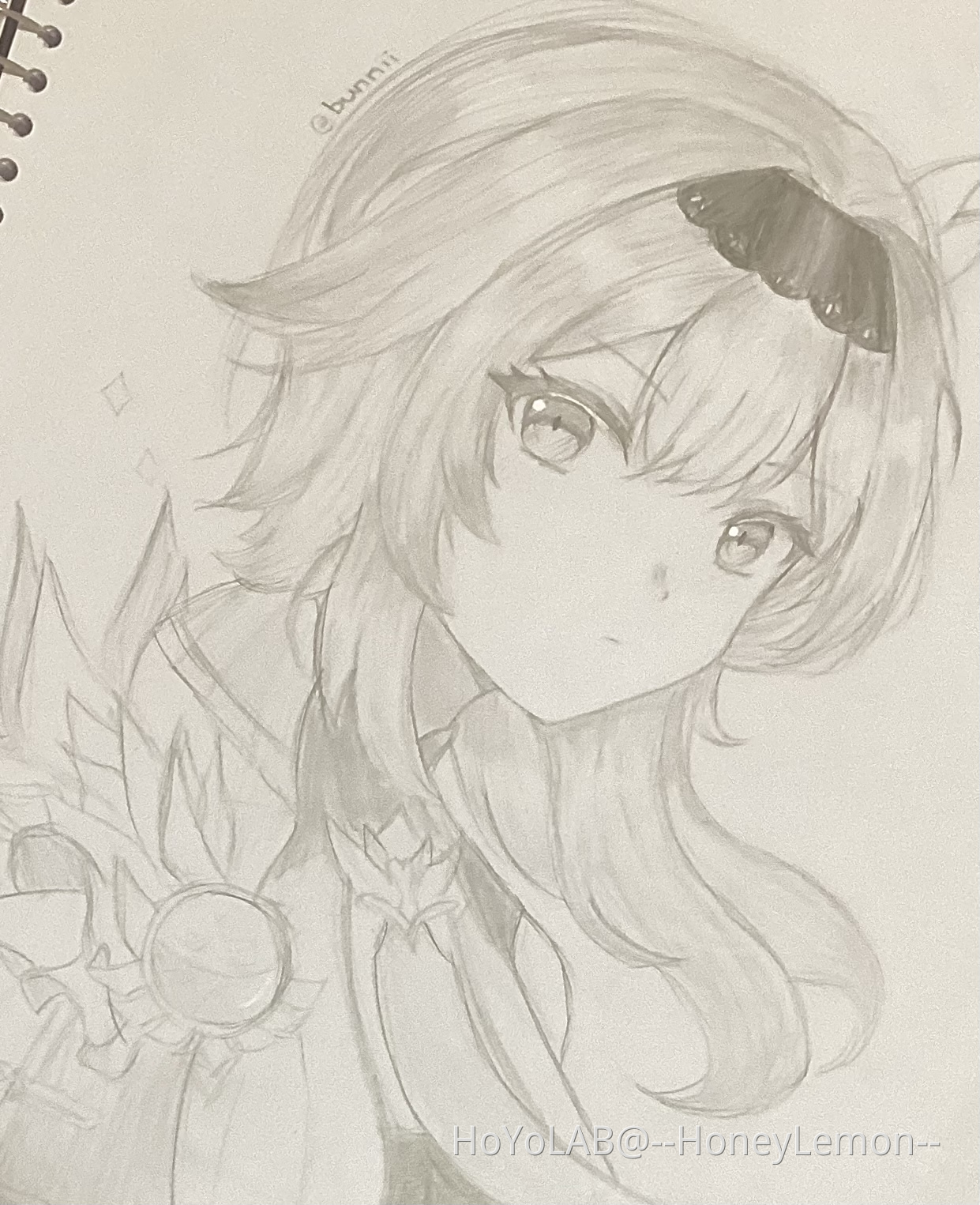 ️ Eula Pencil Drawing ️ Genshin Impact | HoYoLAB