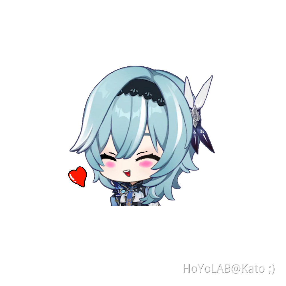 Eula sticker contest Genshin Impact | HoYoLAB