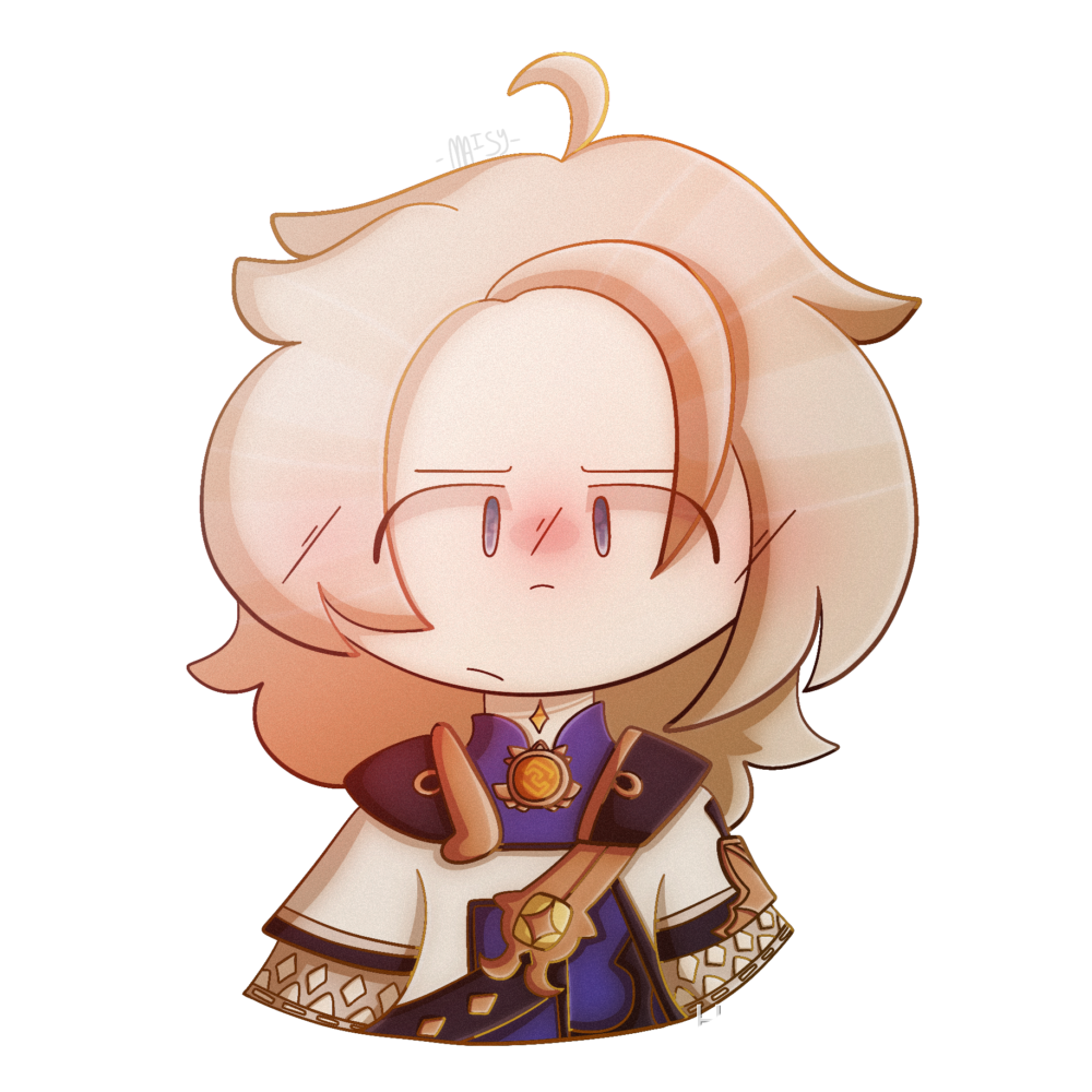 albedo sticker!! Genshin Impact | HoYoLAB