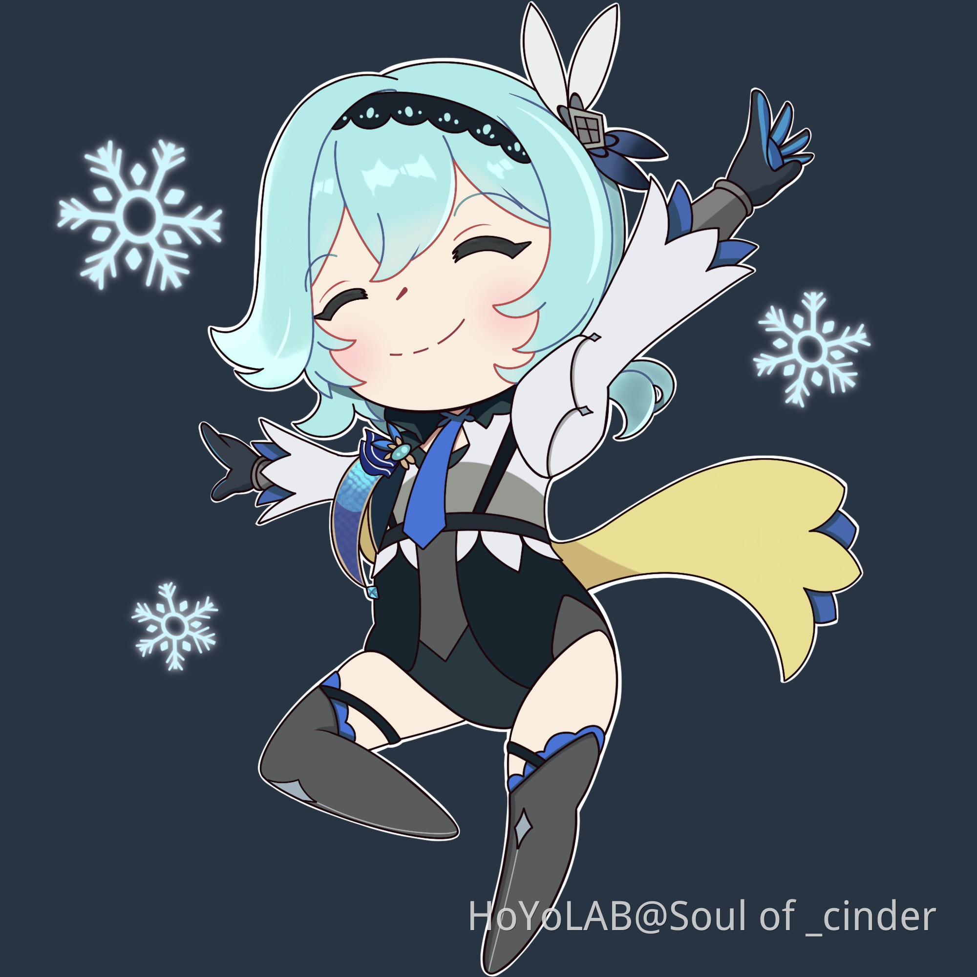 Eula emote 3 Genshin Impact | HoYoLAB