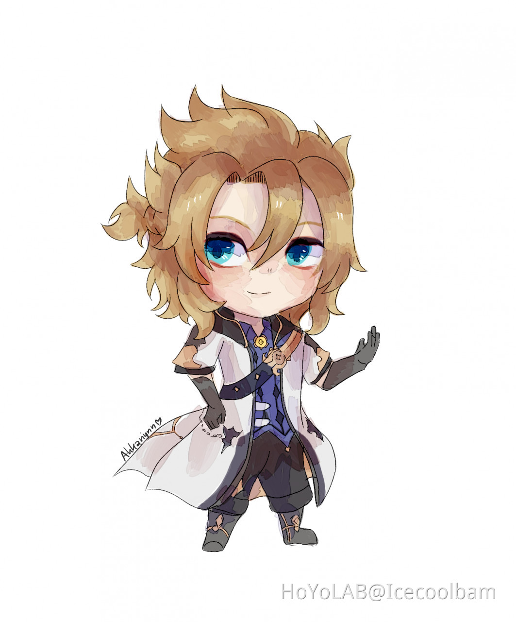 albedo chibi?!??! Genshin Impact | HoYoLAB