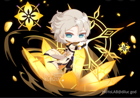 chibi Albedo Gacha Genshin Impact | HoYoLAB